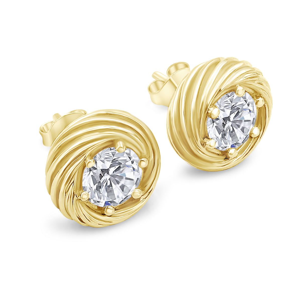 Orbit Diamond Earrings – BaroquePlusPlus